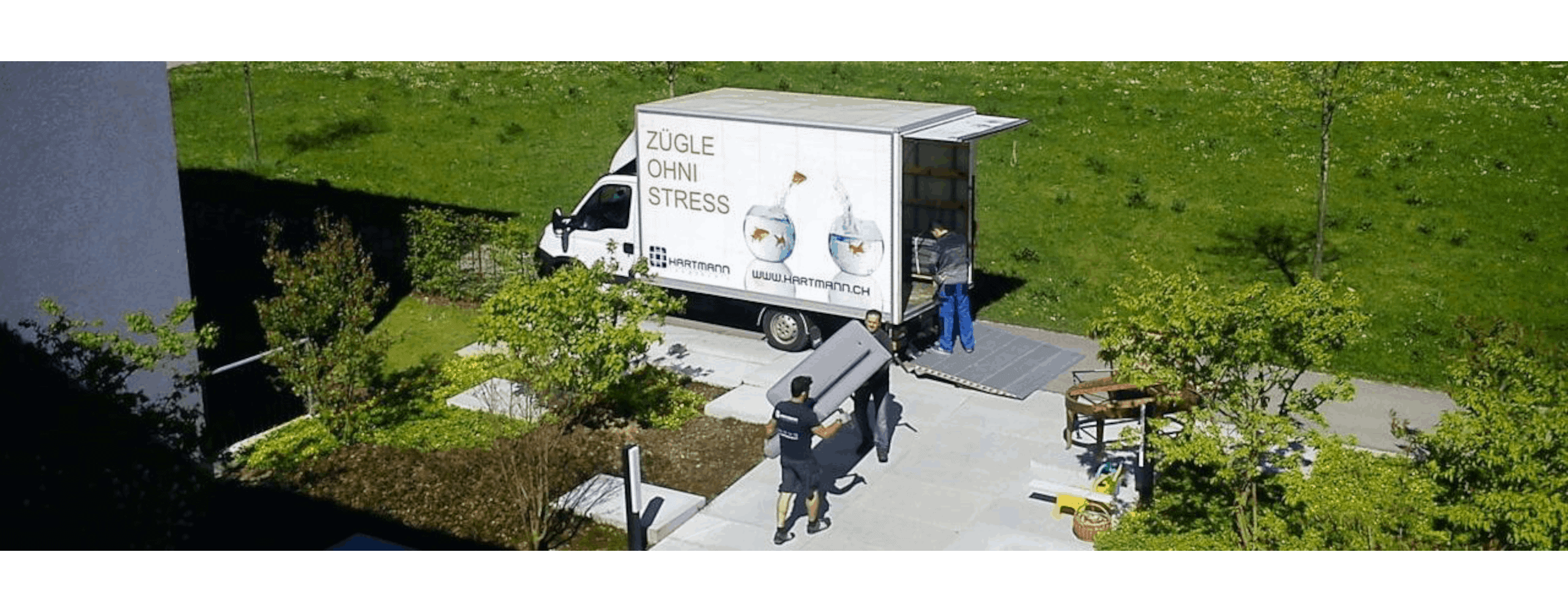 Professioneller Umzug: Zürich, Solothurn, Aargau - Hartmann Transporte